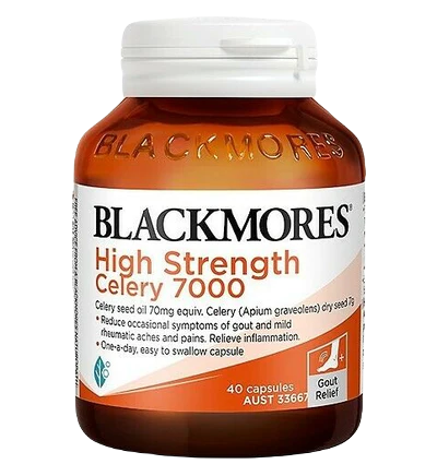 Blackmores high strength celery 7000 高含量西芹籽40顆 降尿酸 痛風 – ROO.au